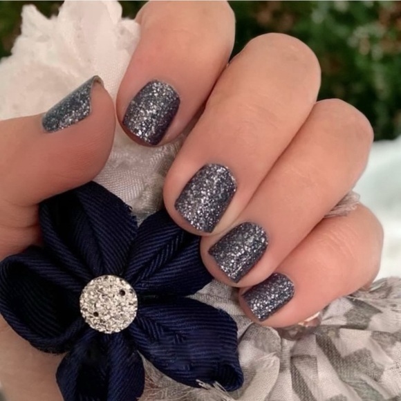 Color Street | Makeup | Color Street Moon River Moody Glittery Gray ...